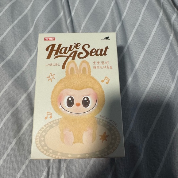 POP MART | Toys | Pop Mart Labubu Stuffed Animal Cream | Poshmark